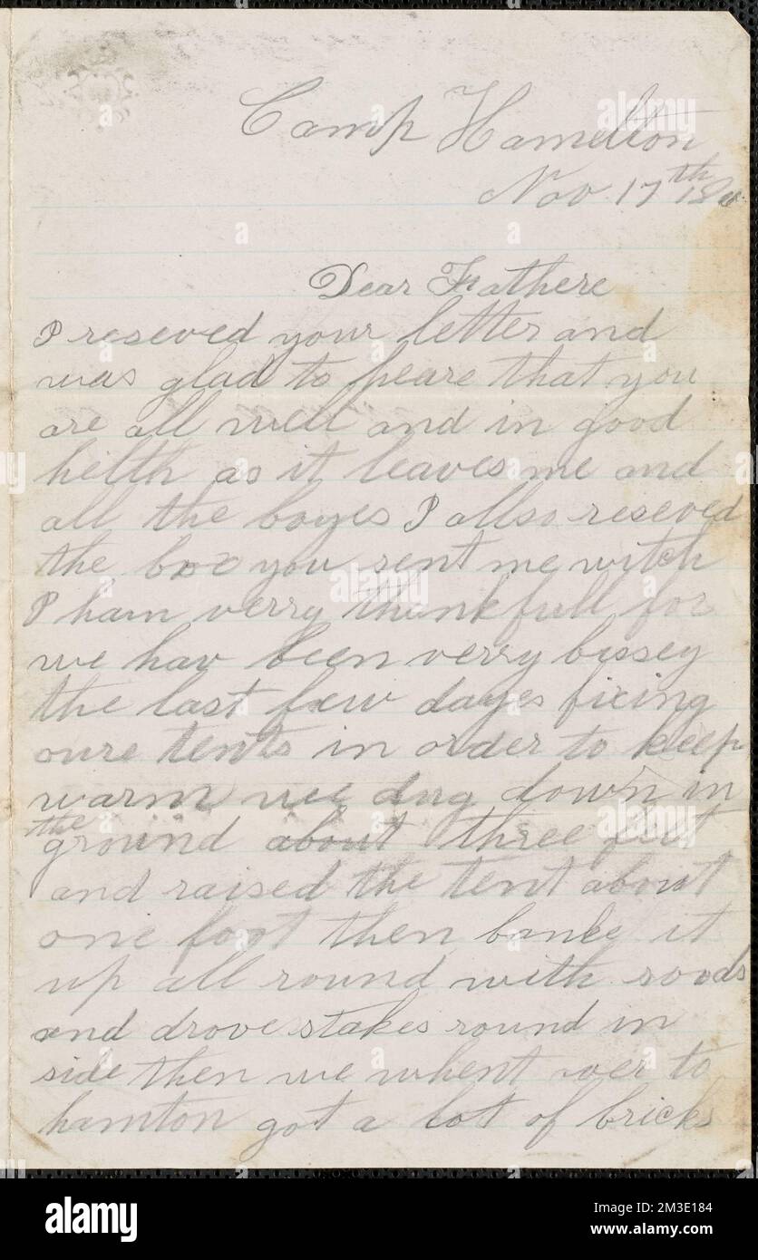 Camp hamilton hi-res stock photography and images - Alamy