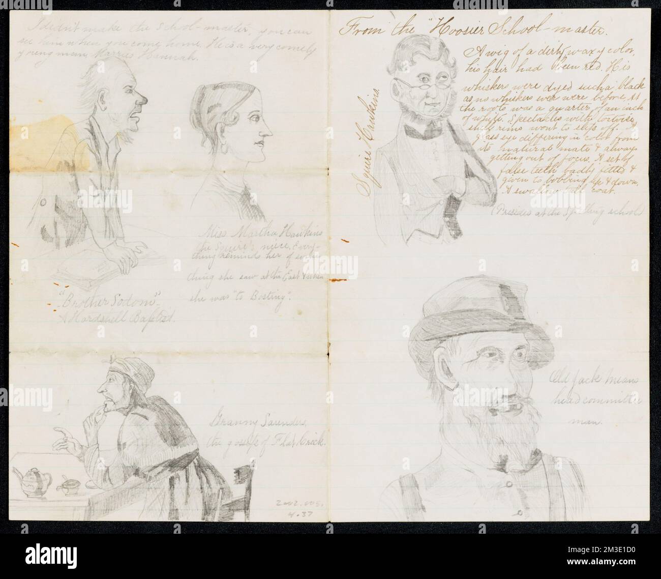 Drawing schoolmaster 19th century hi-res stock photography and images ...