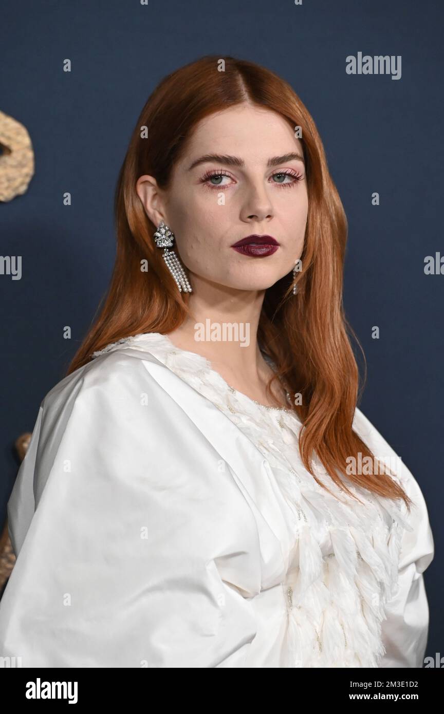 Los Angeles, USA. 14th Dec, 2022. Lucy Boynton at the premiere for "The ...