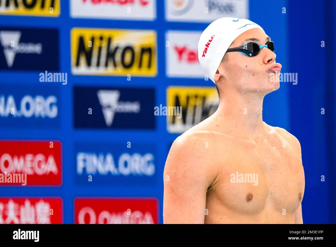 Melbourne, Australia. 15th Dec, 2022. David Popovici of Romania ...