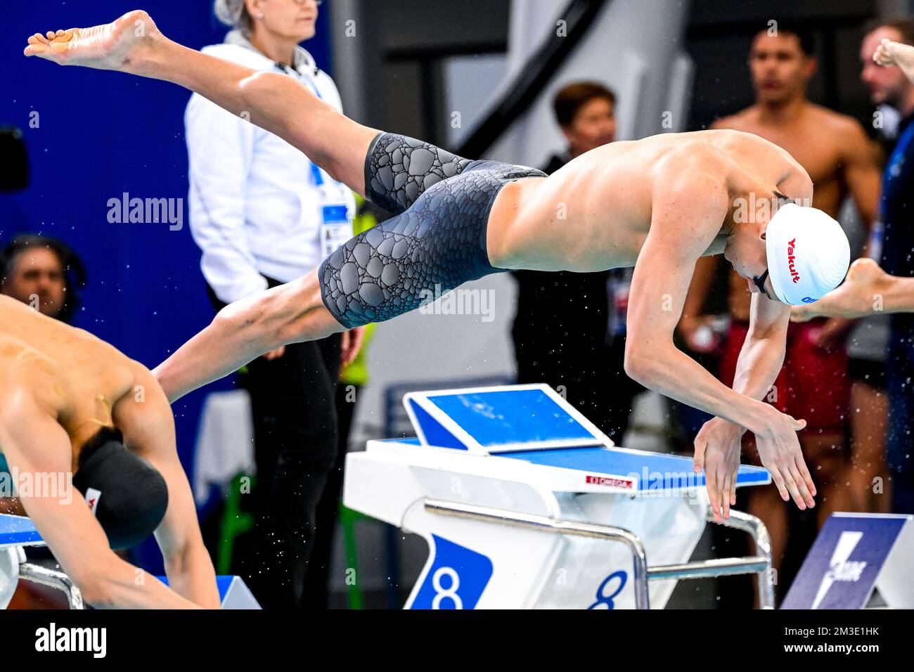 Melbourne, Australia. 15th Dec, 2022. David Popovici of Romania ...