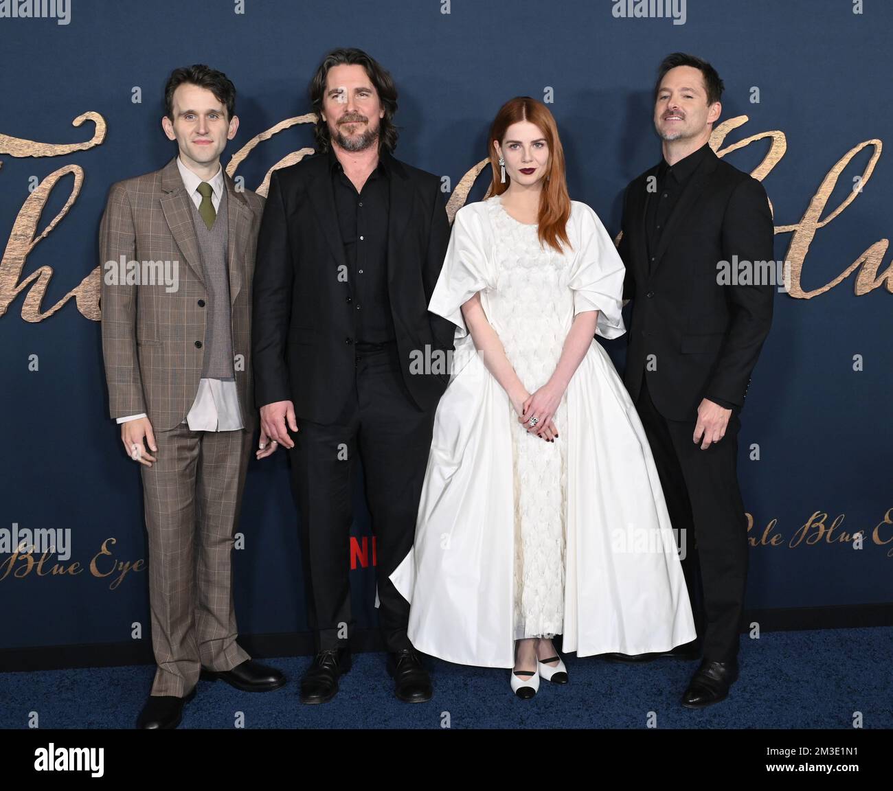 Los Angeles, USA. 14th Dec, 2022. Harry Melling, Christian Bale, Lucy ...