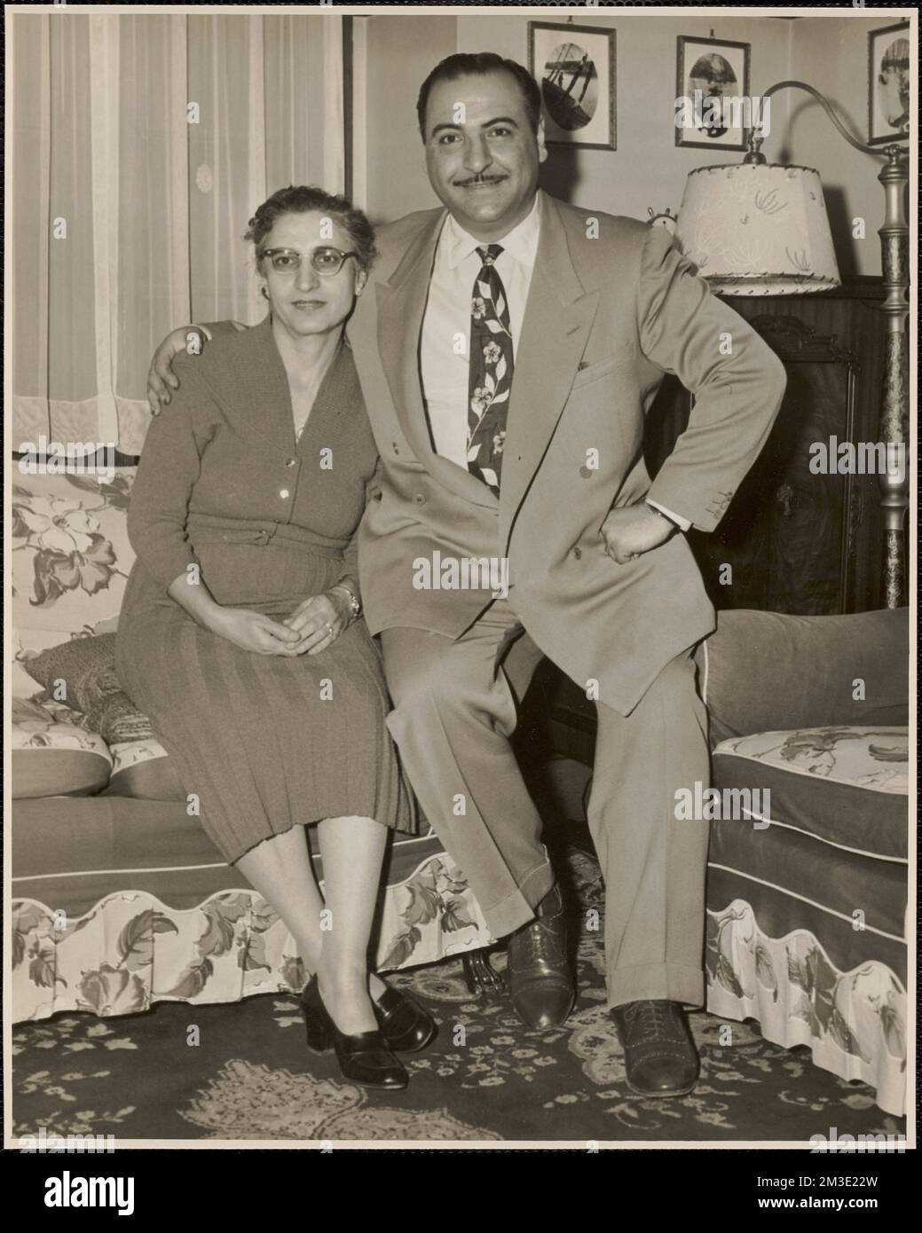 Levon Yergatian and Gladys Changelian seated , Families. Leon Abdalian ...