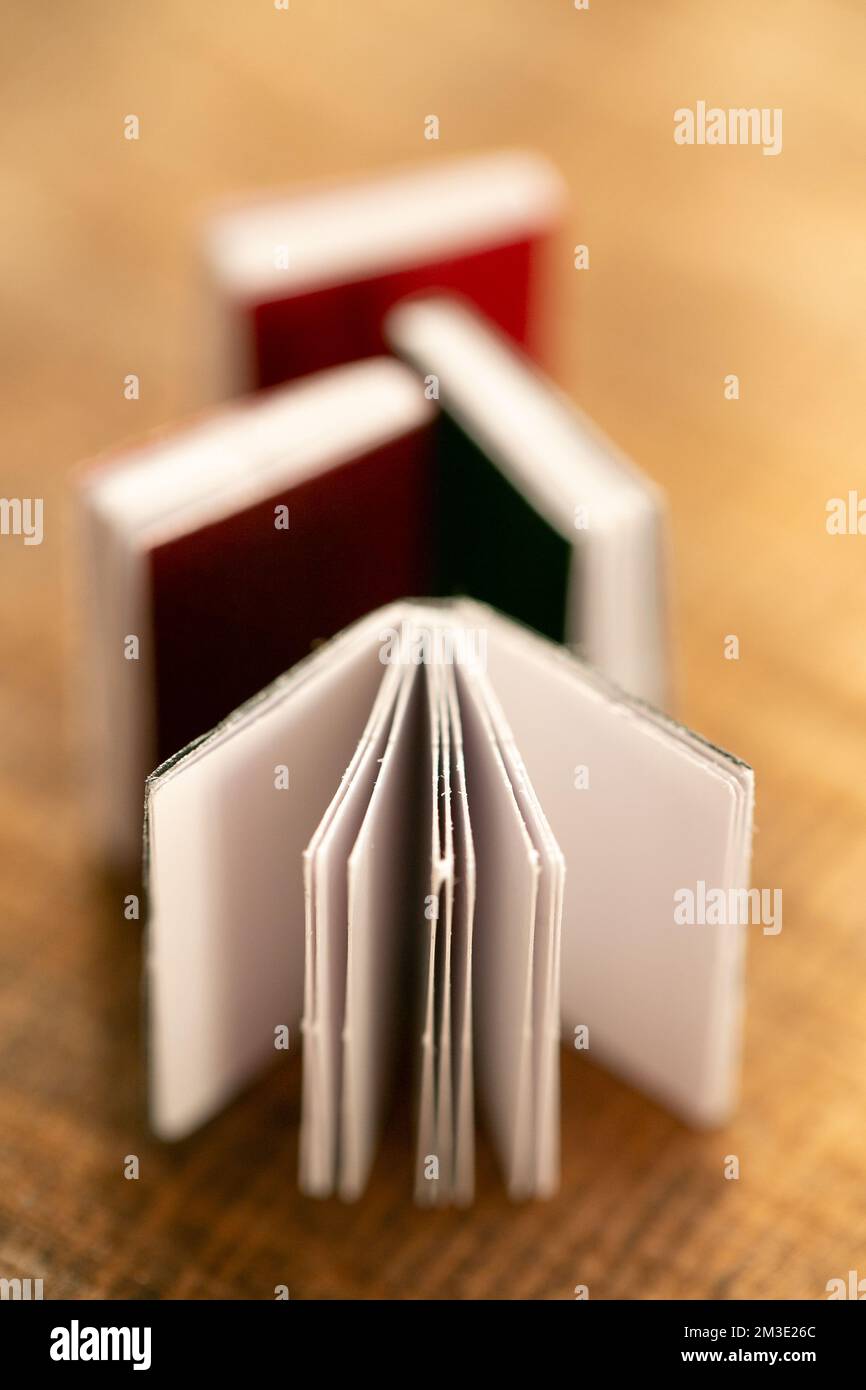 books on a light blurred background. soft focus.Learning and knowledge ...