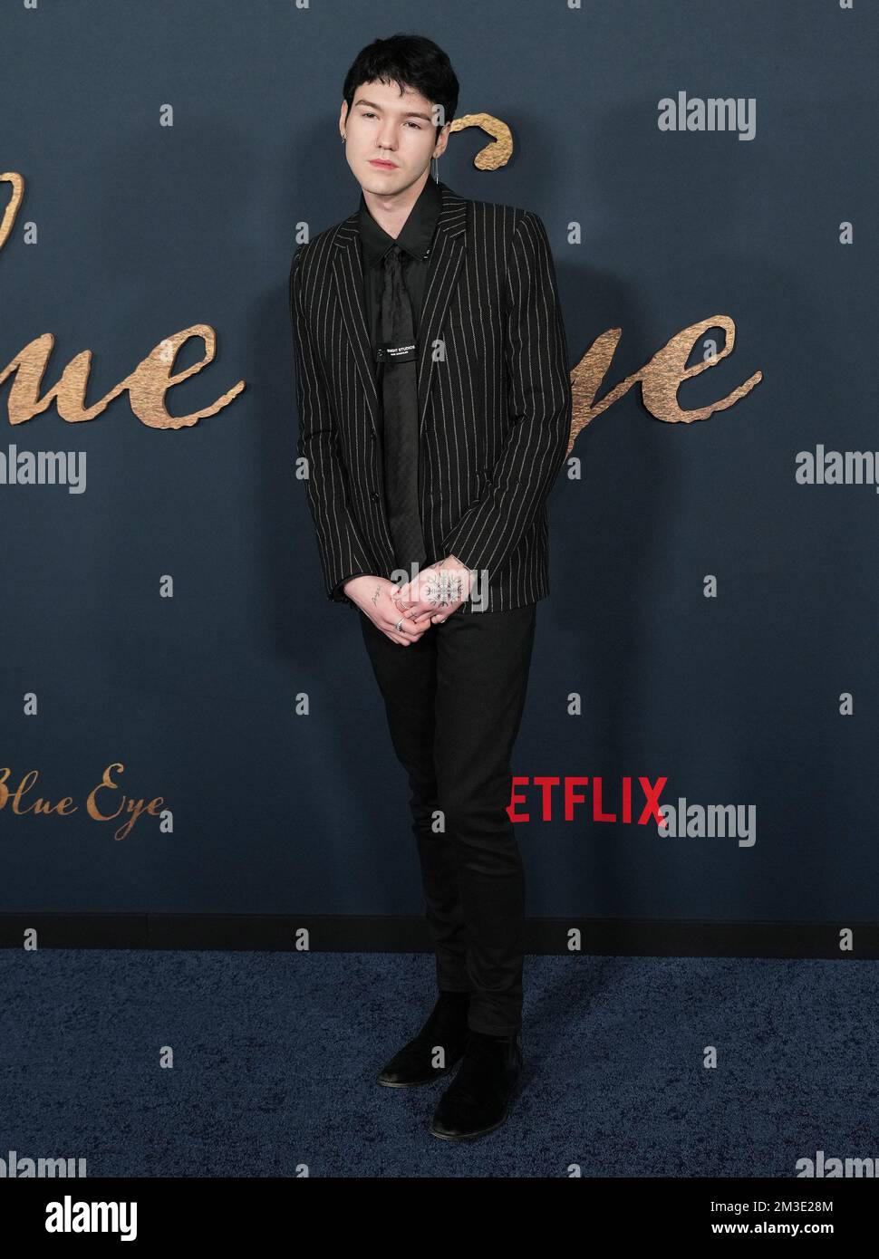 Goody Grace arrives at THE PALE BLUE EYE Los Angeles Premiere held at ...