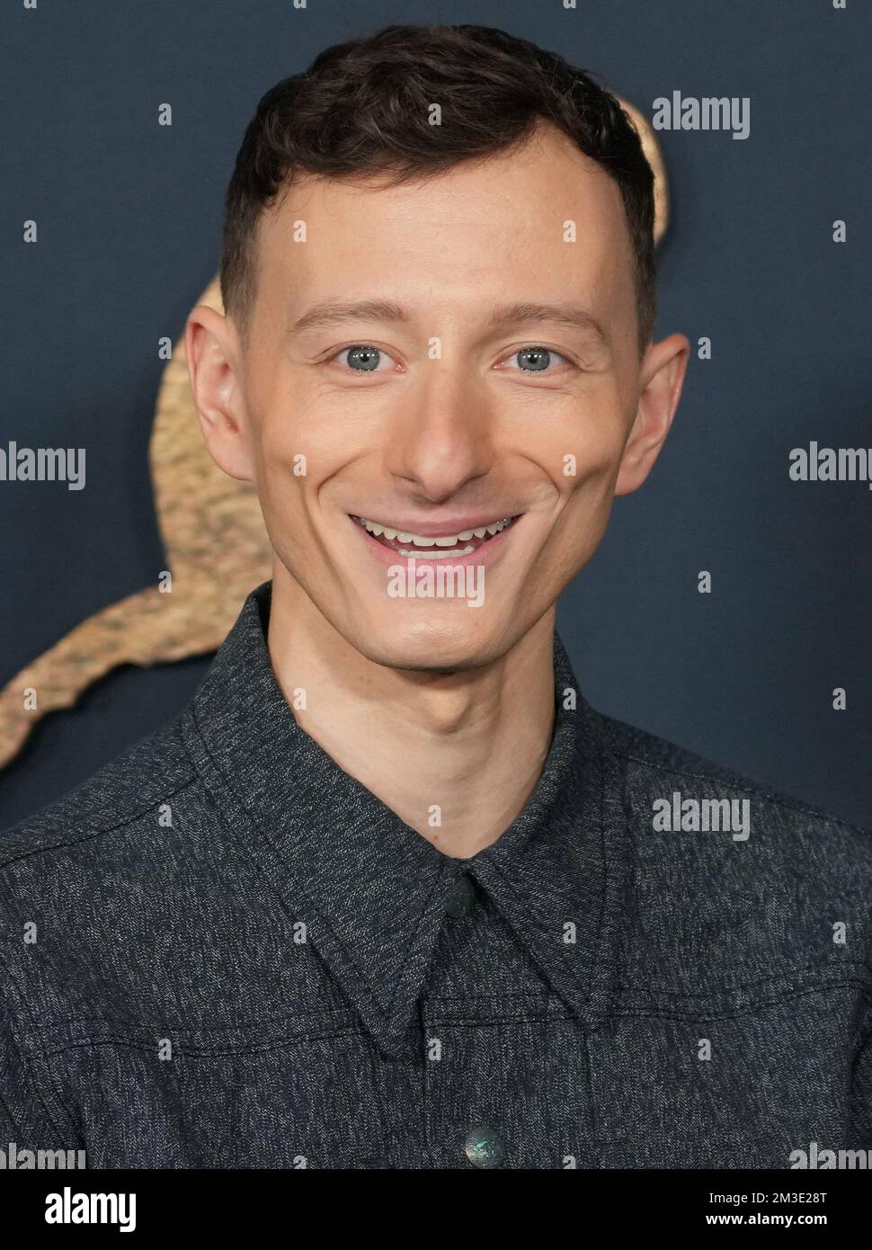 Steven Maier arrives at THE PALE BLUE EYE Los Angeles Premiere held at ...