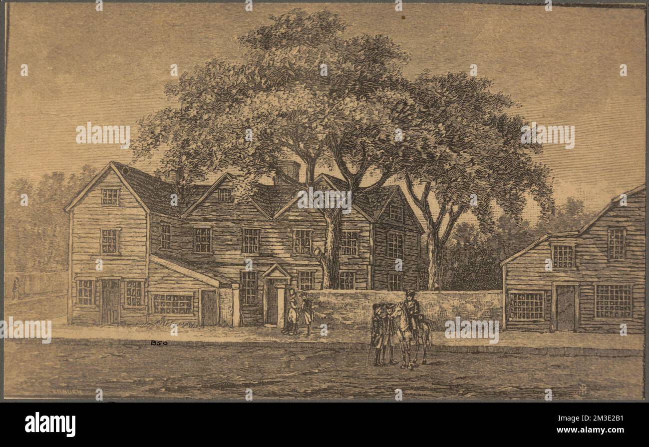 The Liberty Tree , Wood engravings, Illustrations, Historic buildings ...