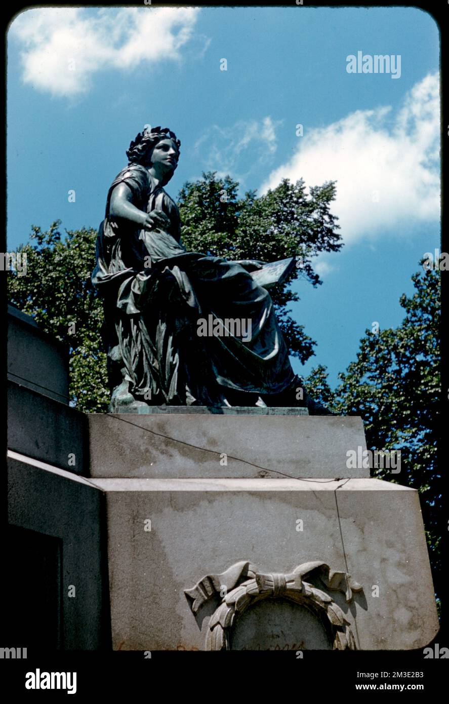 Liberty statue, Boston Common , Sculpture, Monuments & memorials, Army ...