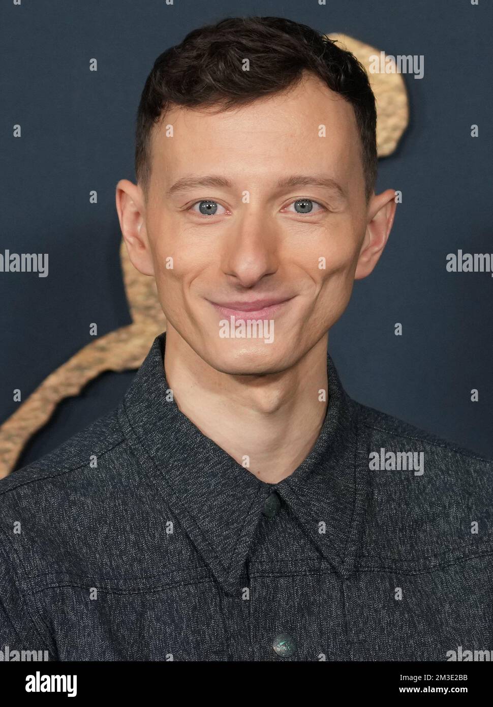 Steven Maier arrives at THE PALE BLUE EYE Los Angeles Premiere held at ...