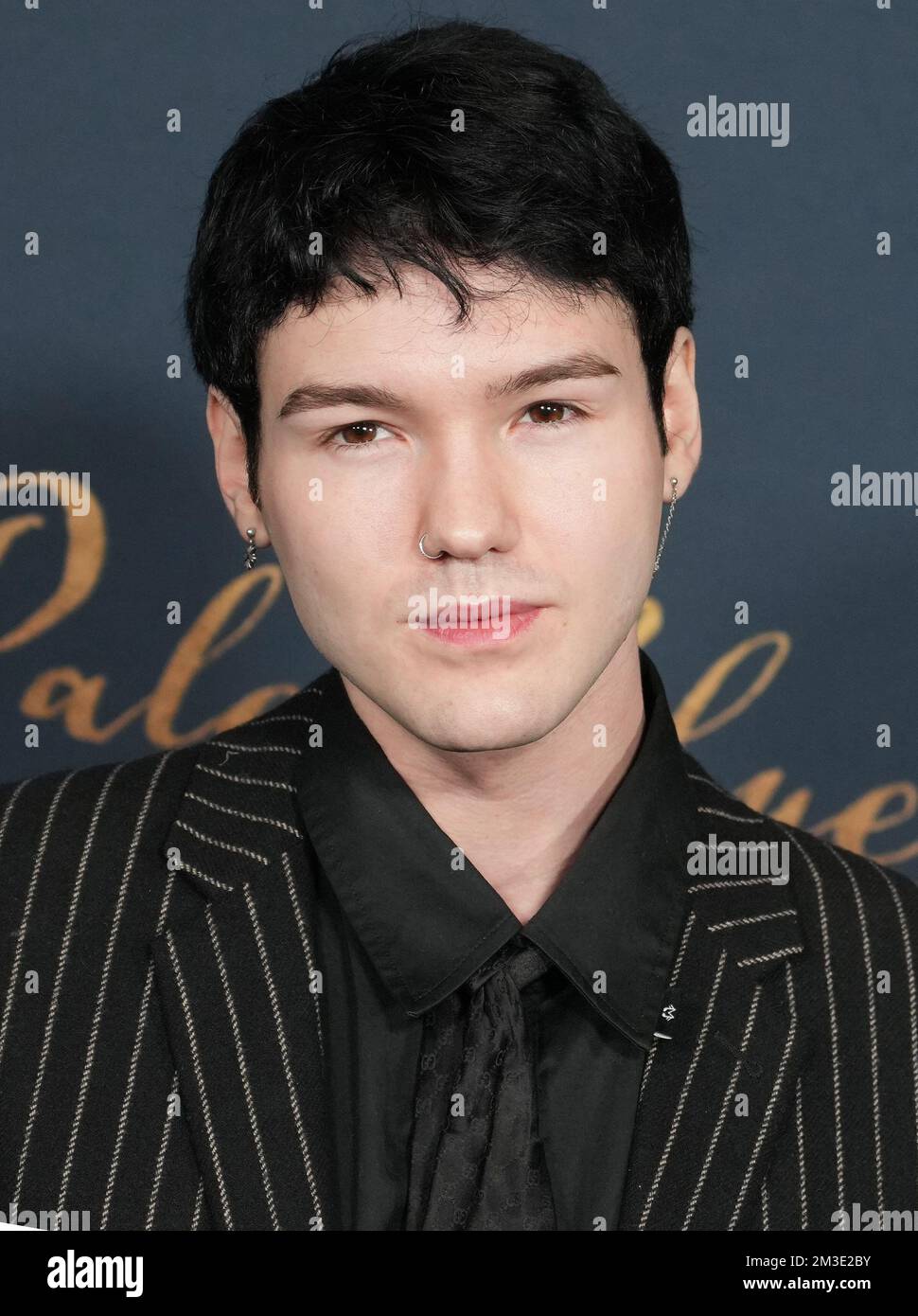 Goody Grace arrives at THE PALE BLUE EYE Los Angeles Premiere held at ...