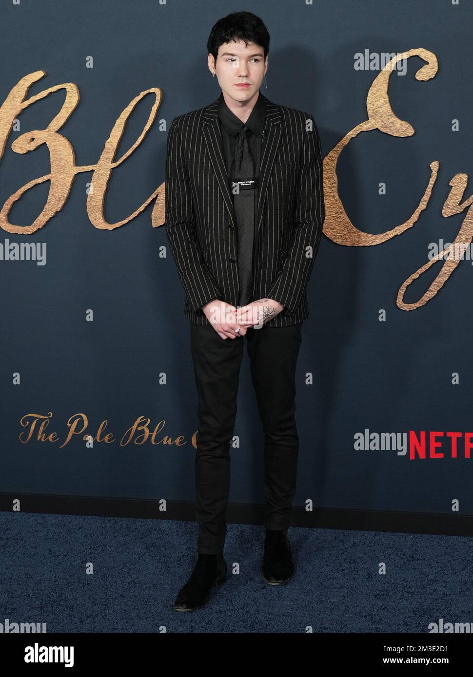 Goody Grace arrives at THE PALE BLUE EYE Los Angeles Premiere held at ...