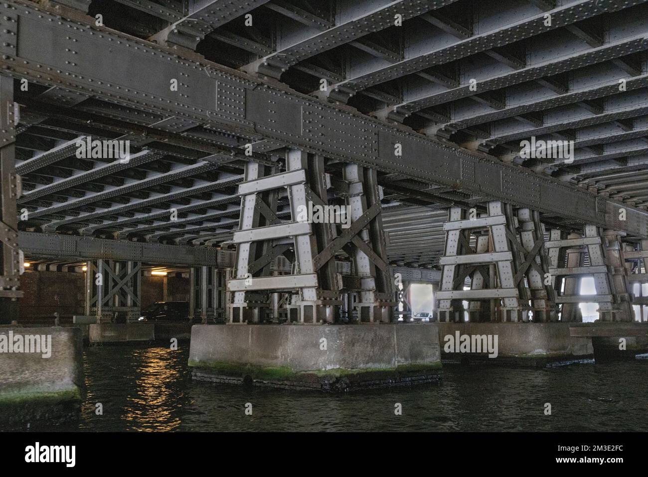 A structure under bridge in Amsterdam Stock Photo - Alamy