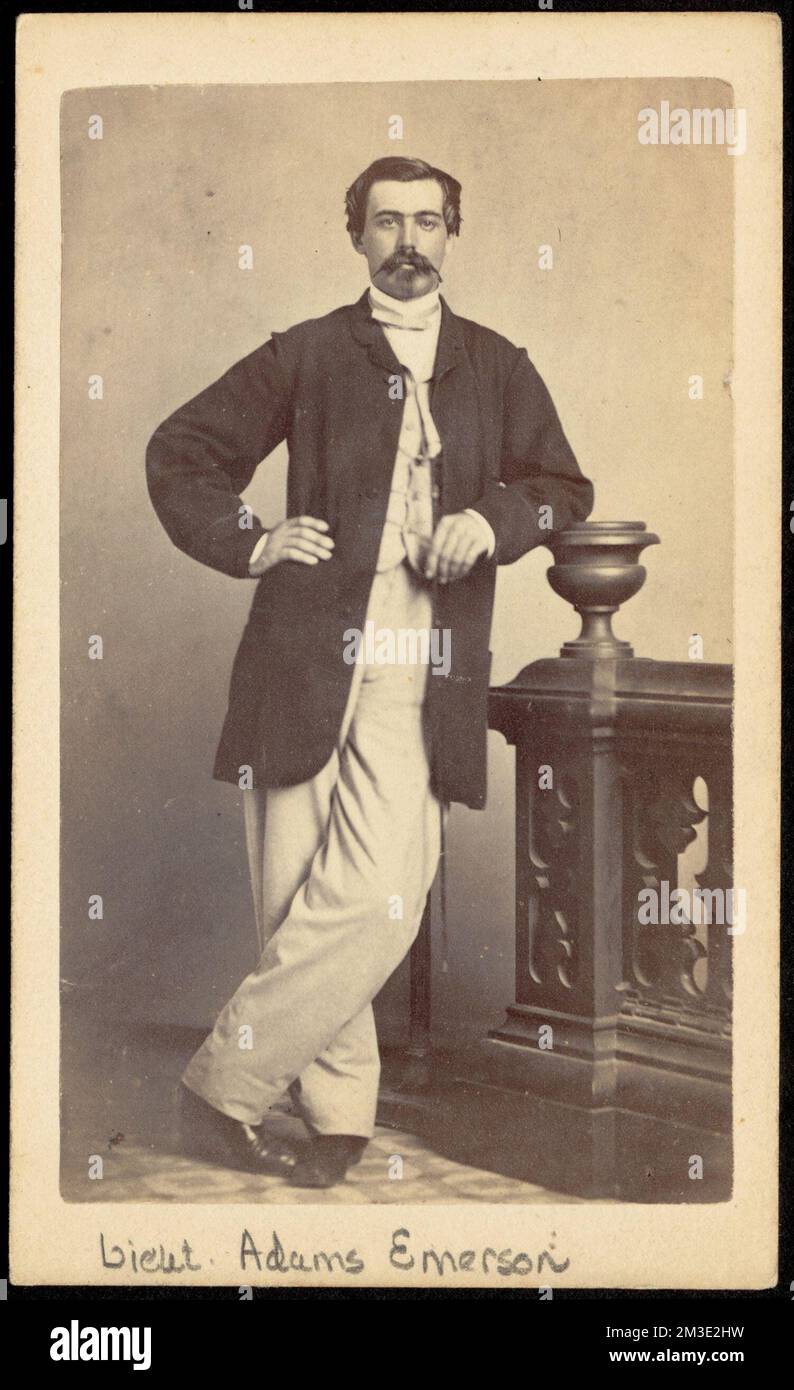 Lieut. Adams Emerson , Military officers, Carte de Visite Collection ...