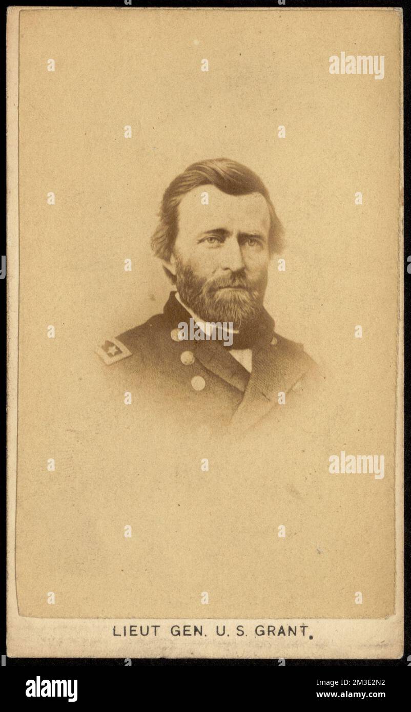 Lieut. Gen. U. S. Grant , Military officers, Grant, Ulysses S. Ulysses ...