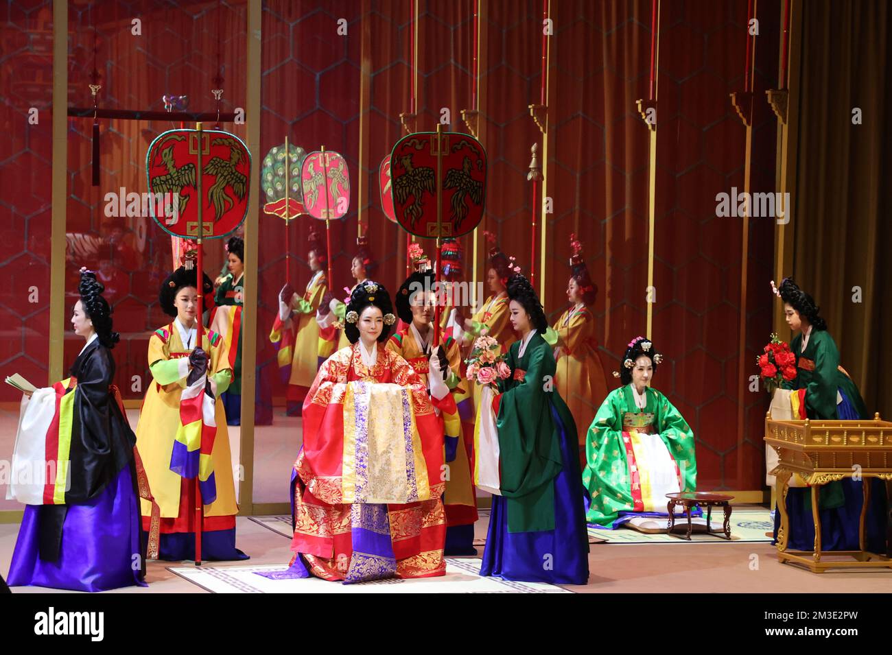 15th Dec, 2022. Last royal banquet performance Members from the ...