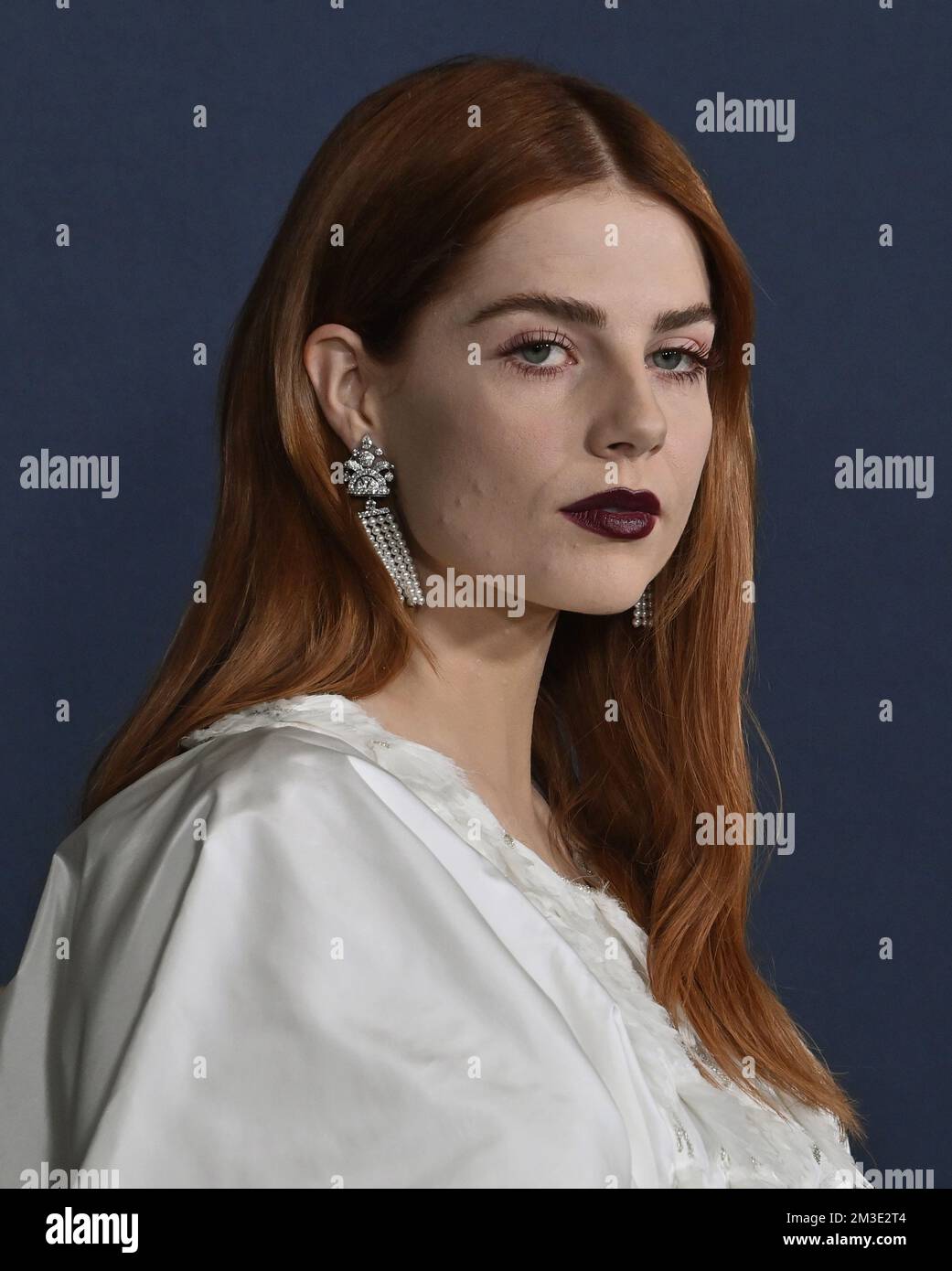 Los Angeles, United States. 14th Dec, 2022. Cast member Lucy Boynton ...