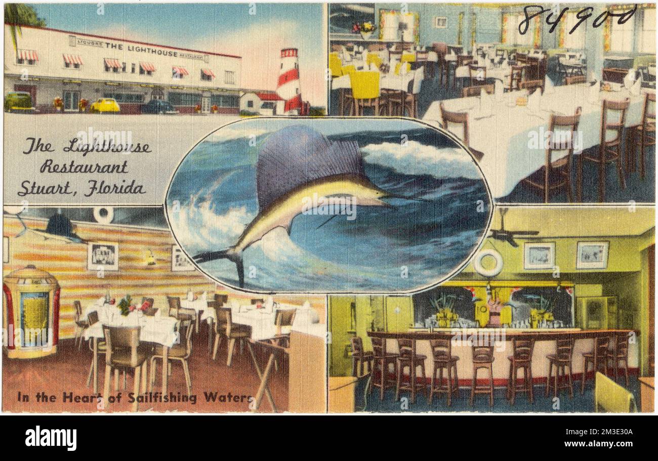 The Lighthouse Restaurant, Stuart, Florida, in the heart of sailfishing ...