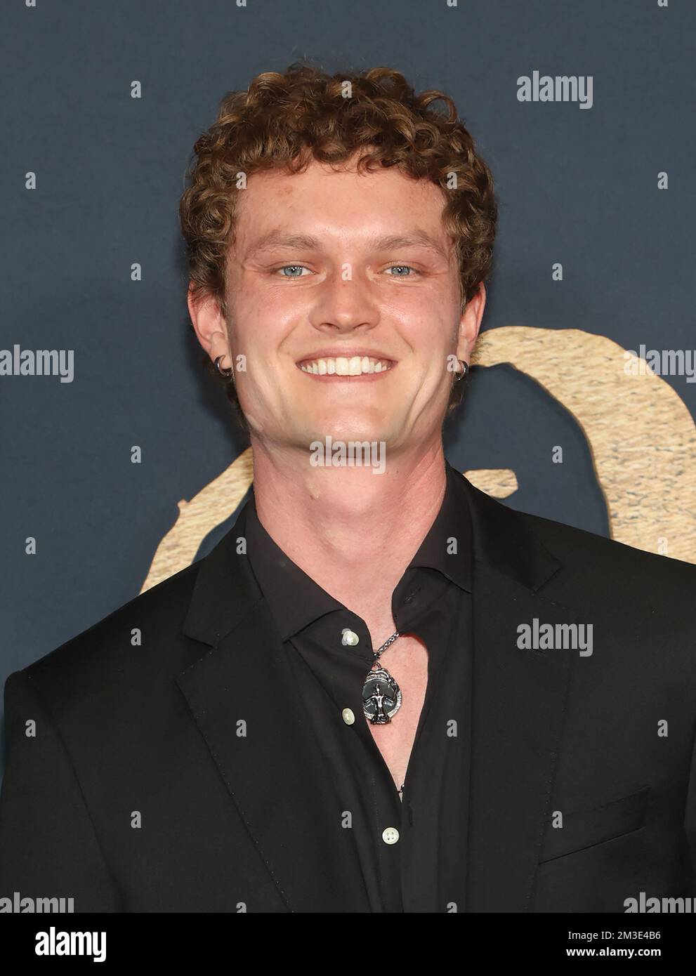 Brennan Keel Cook, at "The Pale Blue Eye" Los Angeles Premiere at The ...