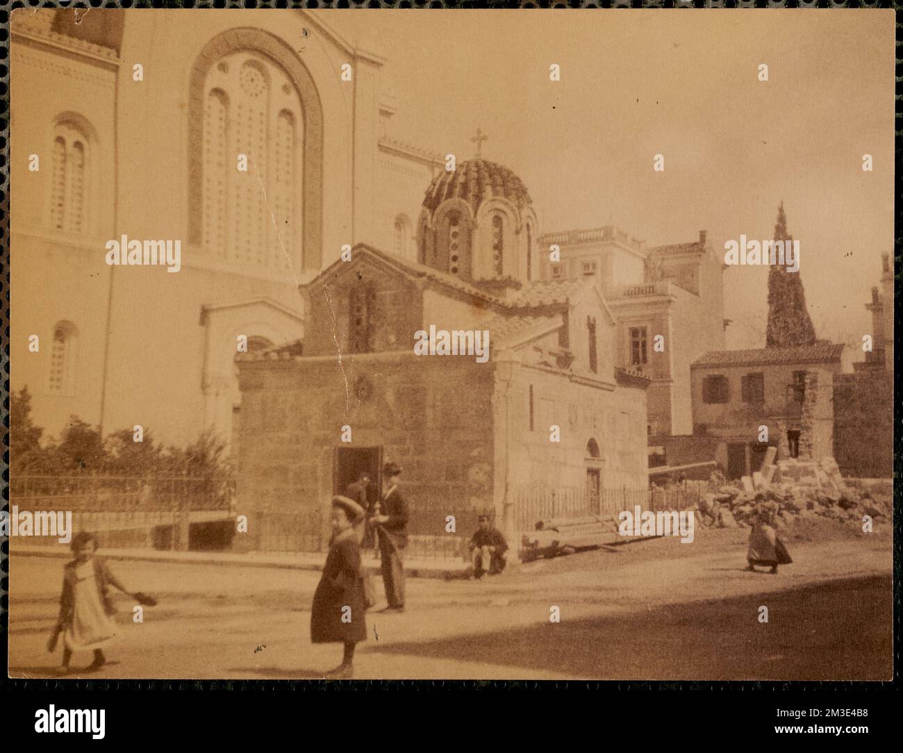 Little Metropolis , Churches. Nicholas Catsimpoolas Collection Stock ...