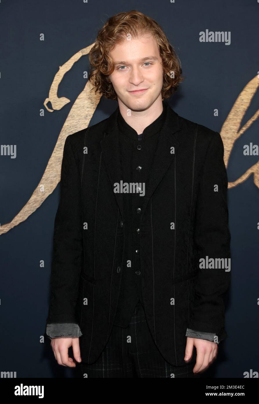 Fred Hechinger, at "The Pale Blue Eye" Los Angeles Premiere at The DGA ...