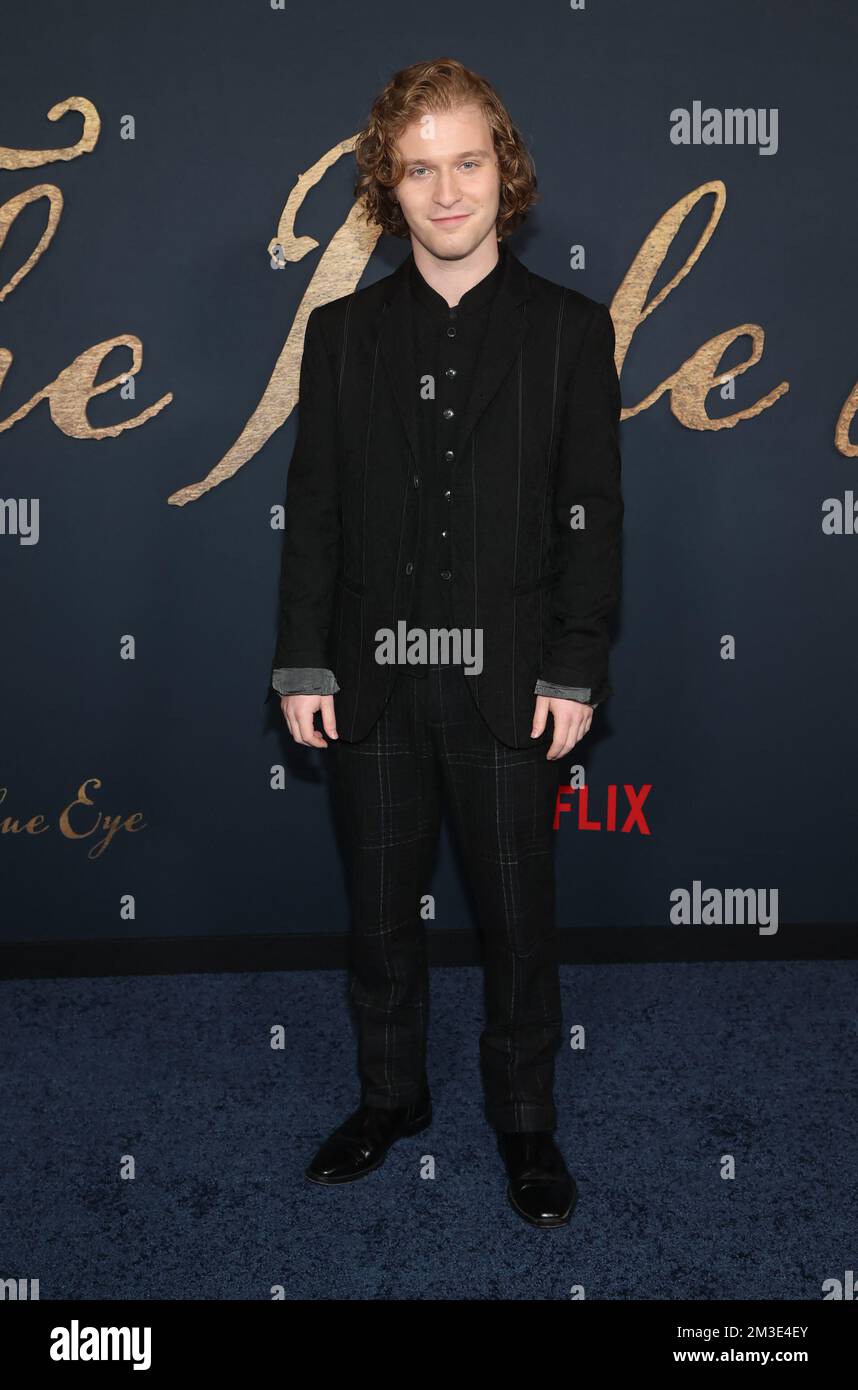 Fred Hechinger, at "The Pale Blue Eye" Los Angeles Premiere at The DGA ...