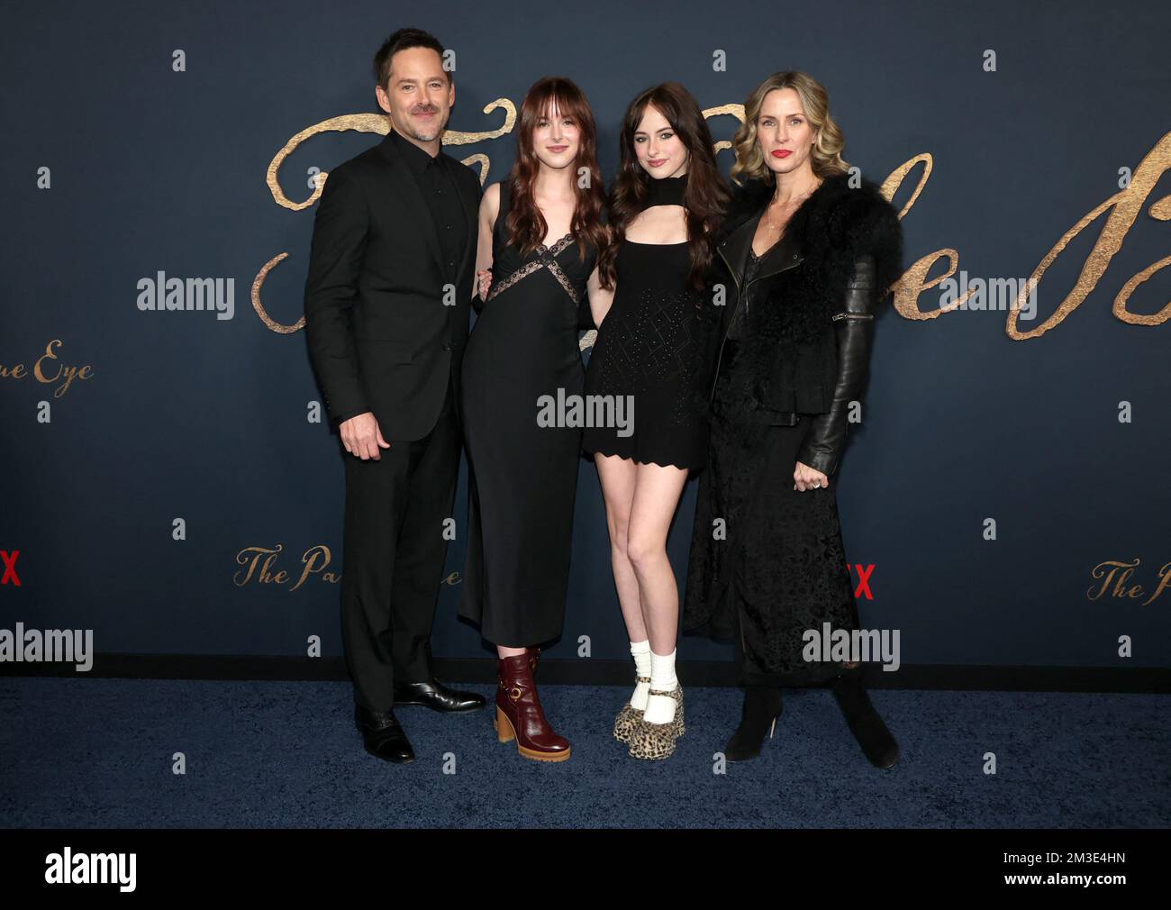 Scott Cooper, Stella Cooper, Ava Cooper, Jocelyne Cooper, at "The Pale ...