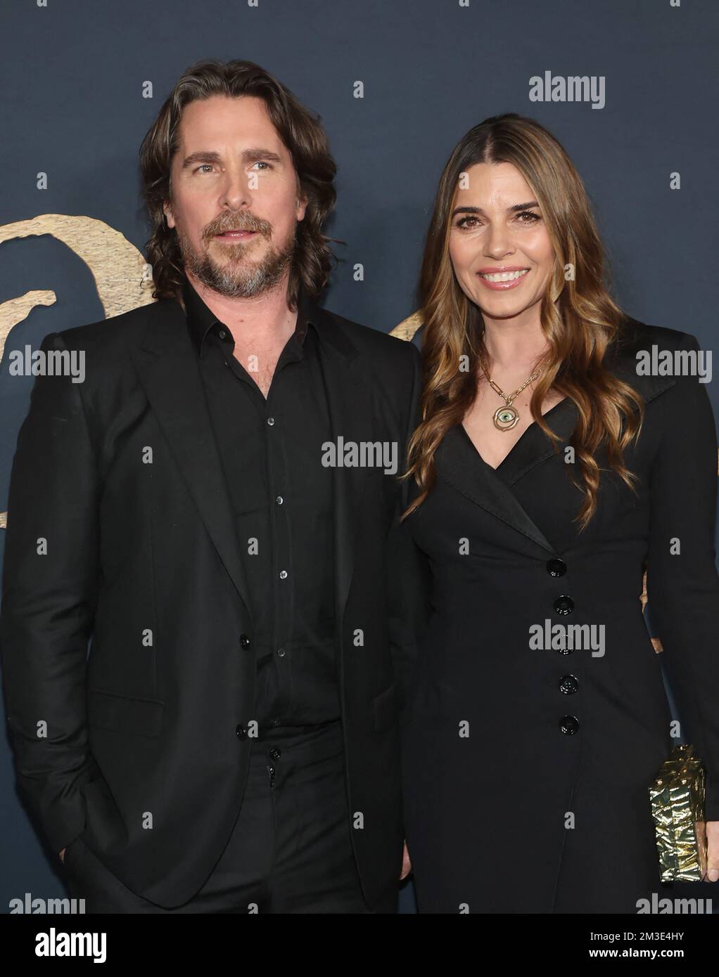 Christian Bale, Sibi Blazac, at "The Pale Blue Eye" Los Angeles ...