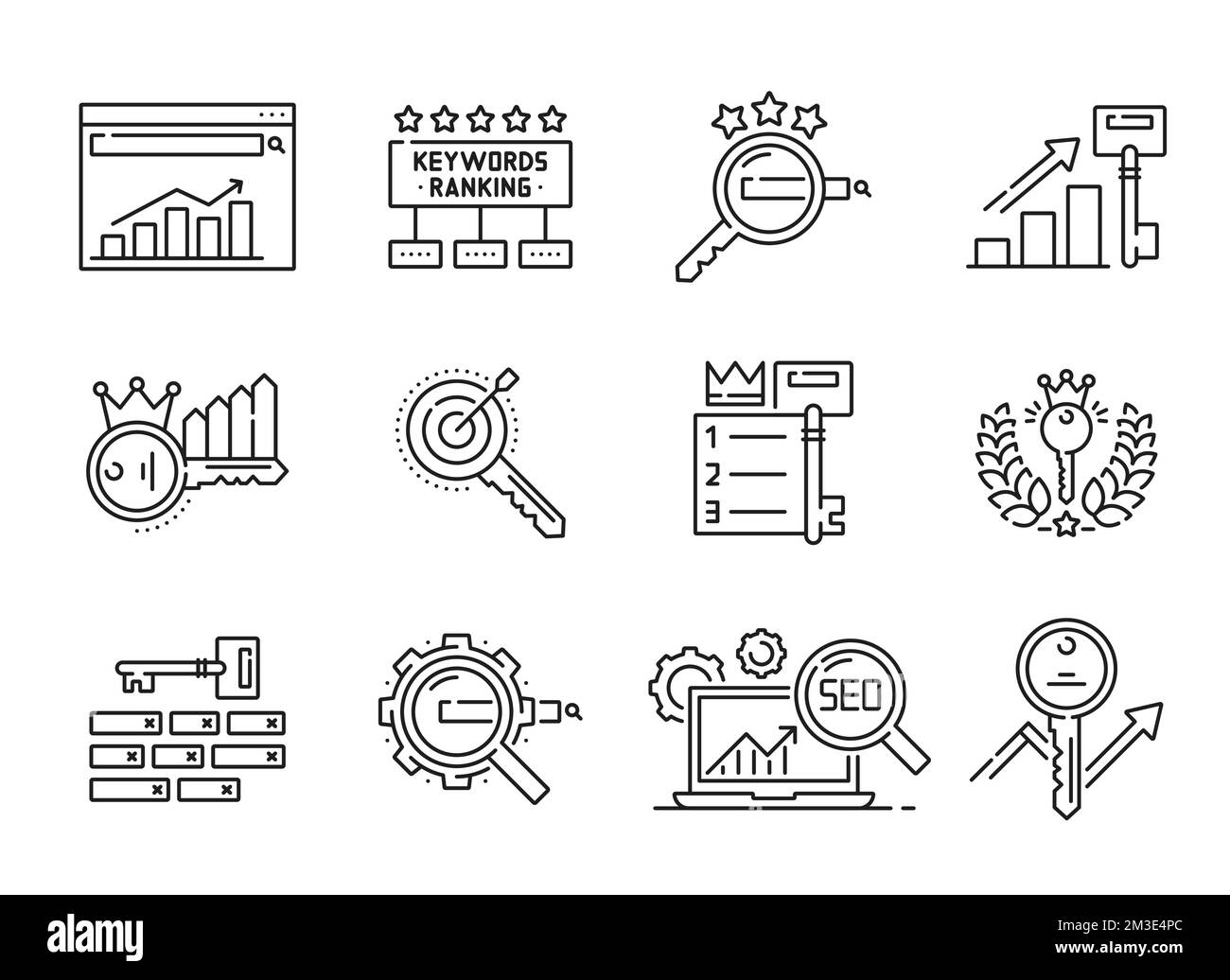top Keywords research - Vector Stock Vector Image & Art - Alamy