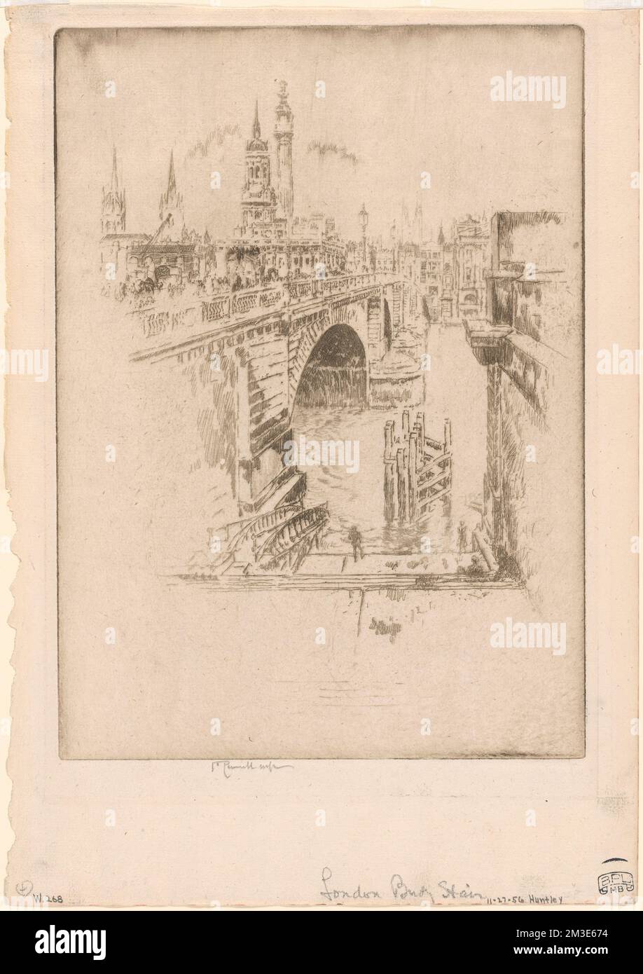 London Bridge stairs , Rivers, Bridges, Stairways, Churches, Monuments ...