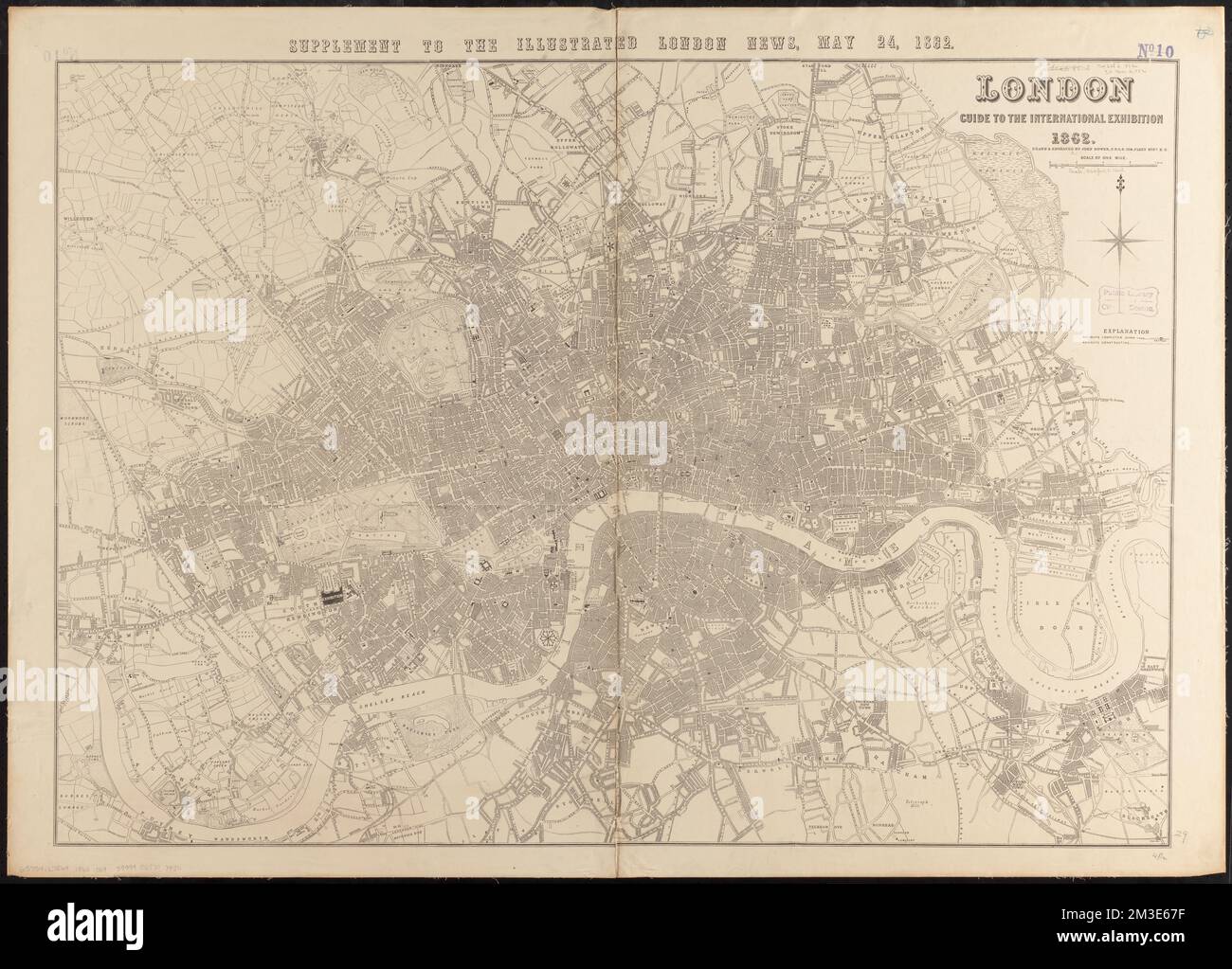 London : guide to the International Exhibition, 1862 , London England ...