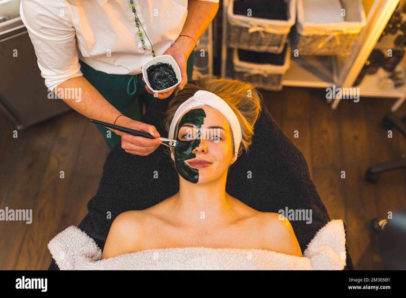 Dermatology pampering hi-res stock photography and images - Alamy
