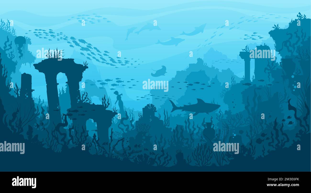 Ancient Atlantis Underwater