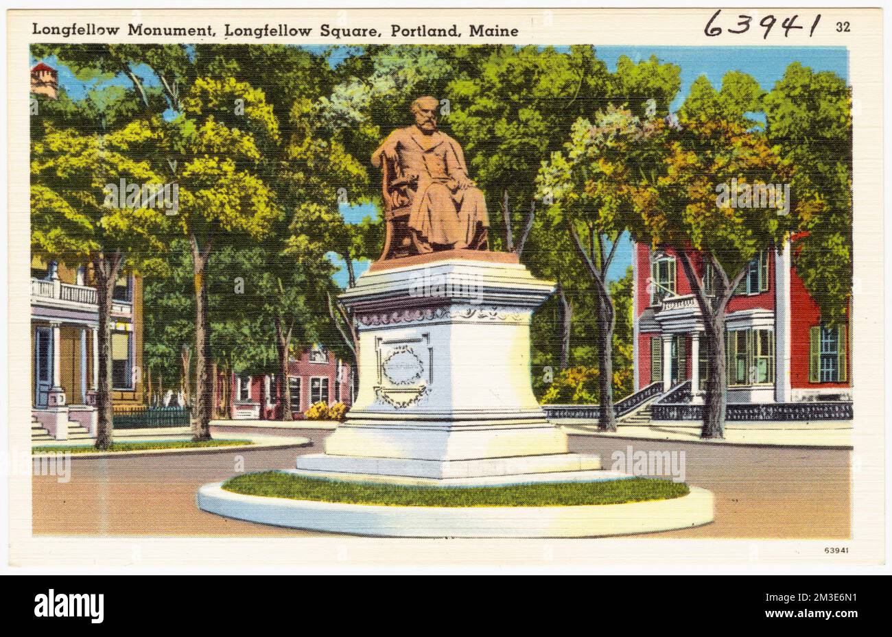 Longfellow Monument, Longfellow Square, Portland, Maine , Monuments ...
