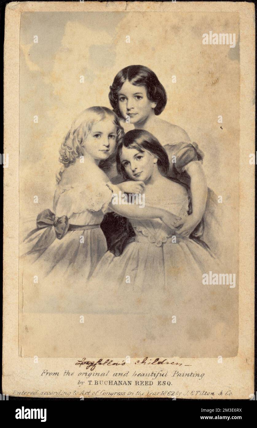 Longfellow's children , Daughters, Thorp, Annie Longfellow, Dana, Edith ...