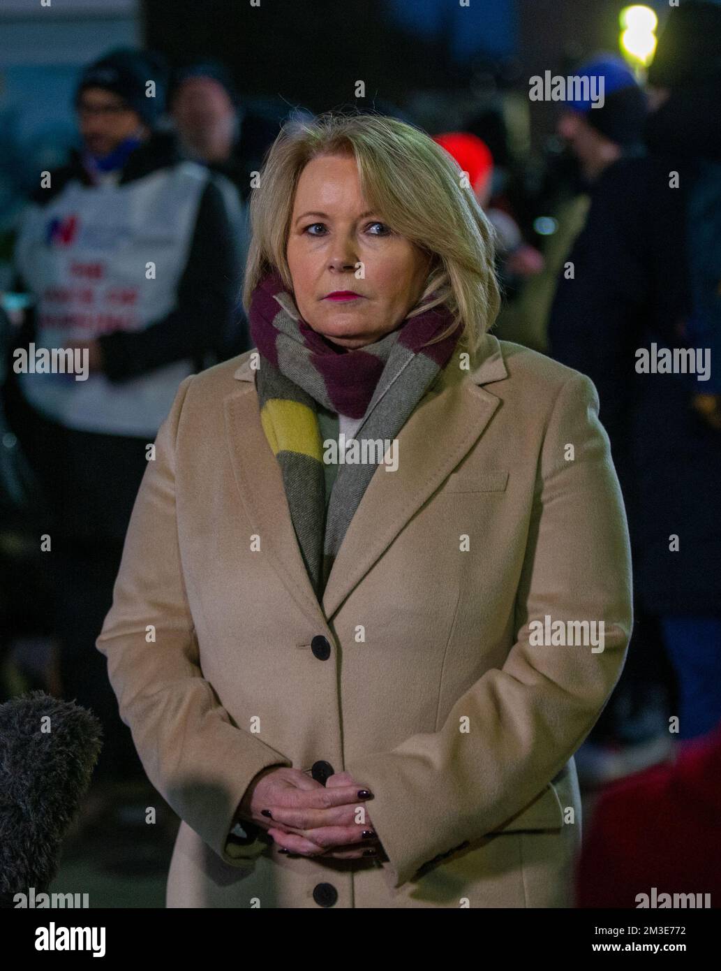 London, England, UK. 15th Dec, 2022. General Secretary of Royal College ...