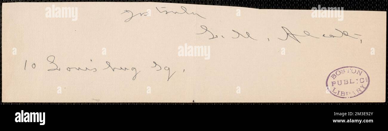 Louisa May Alcott's signature , Abolitionists, United States, History ...