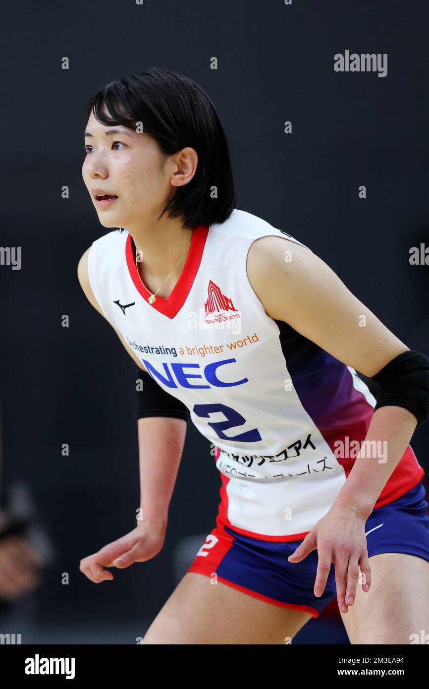 Musashino Forest Sport Plaza, Tokyo, Japan. 11th Dec, 2022. Sarina Koga (NEC), DECEMBER 11, 2022 ...