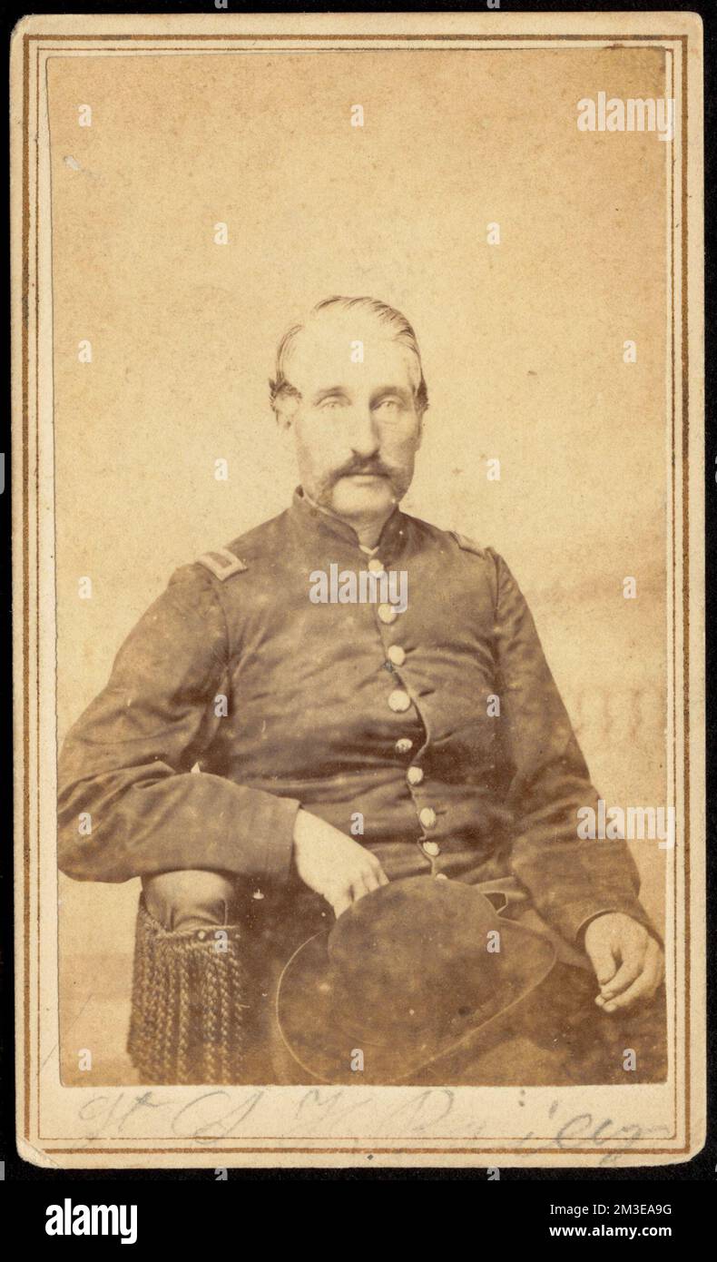 Lt. Col. Bailey , Military officers, Carte de Visite Collection Stock ...