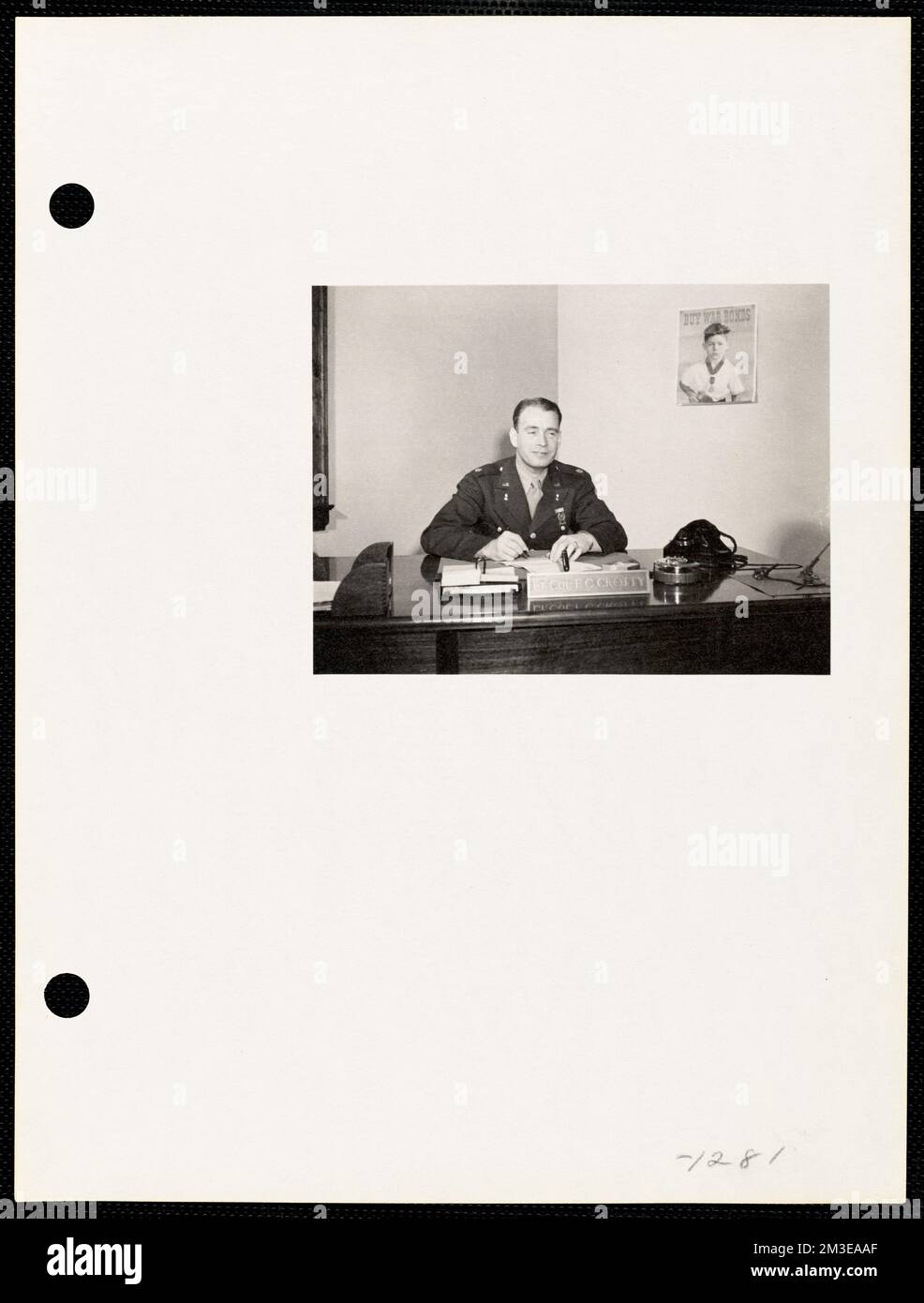 Lt. Col. F. C. Crotty , Armories, Ordnance industry, Offices, Military ...