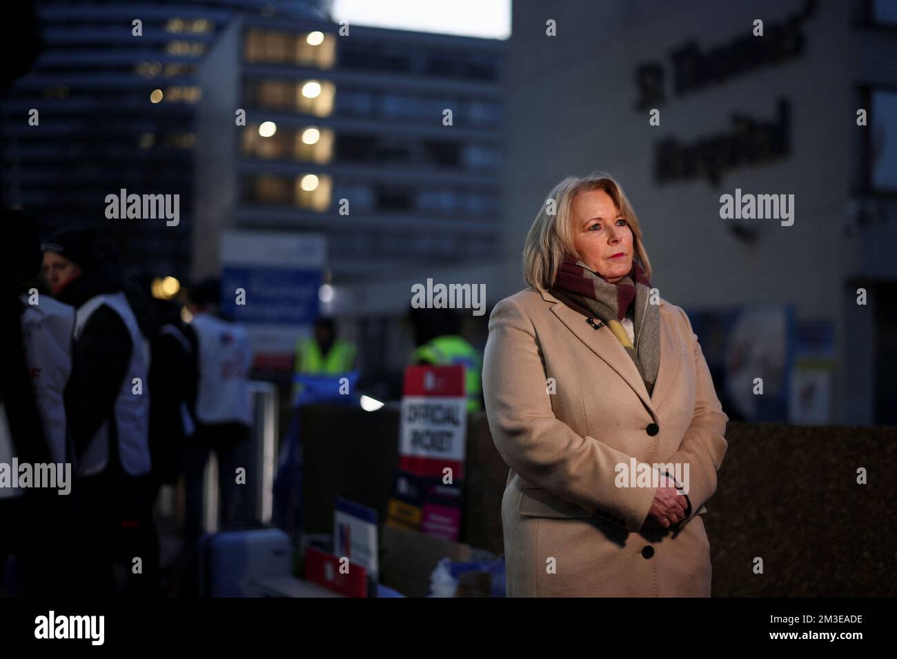 Pat cullen head of royal college of nursing hi-res stock photography ...