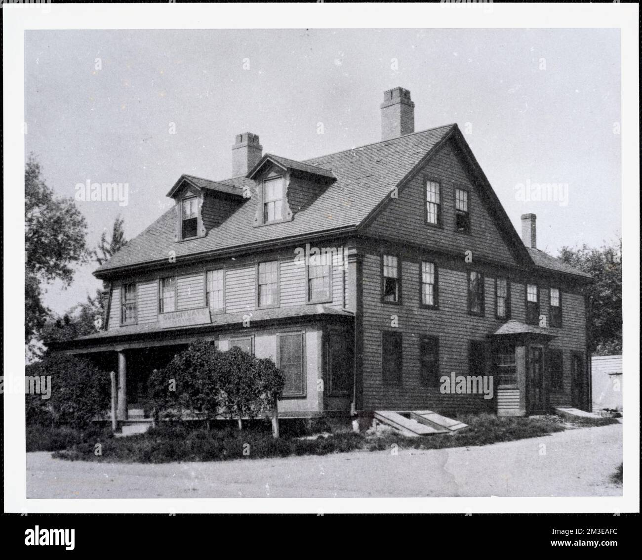 Lt. Wiliam Bent house, built 1776 , Houses. Wayland Free Public Library ...