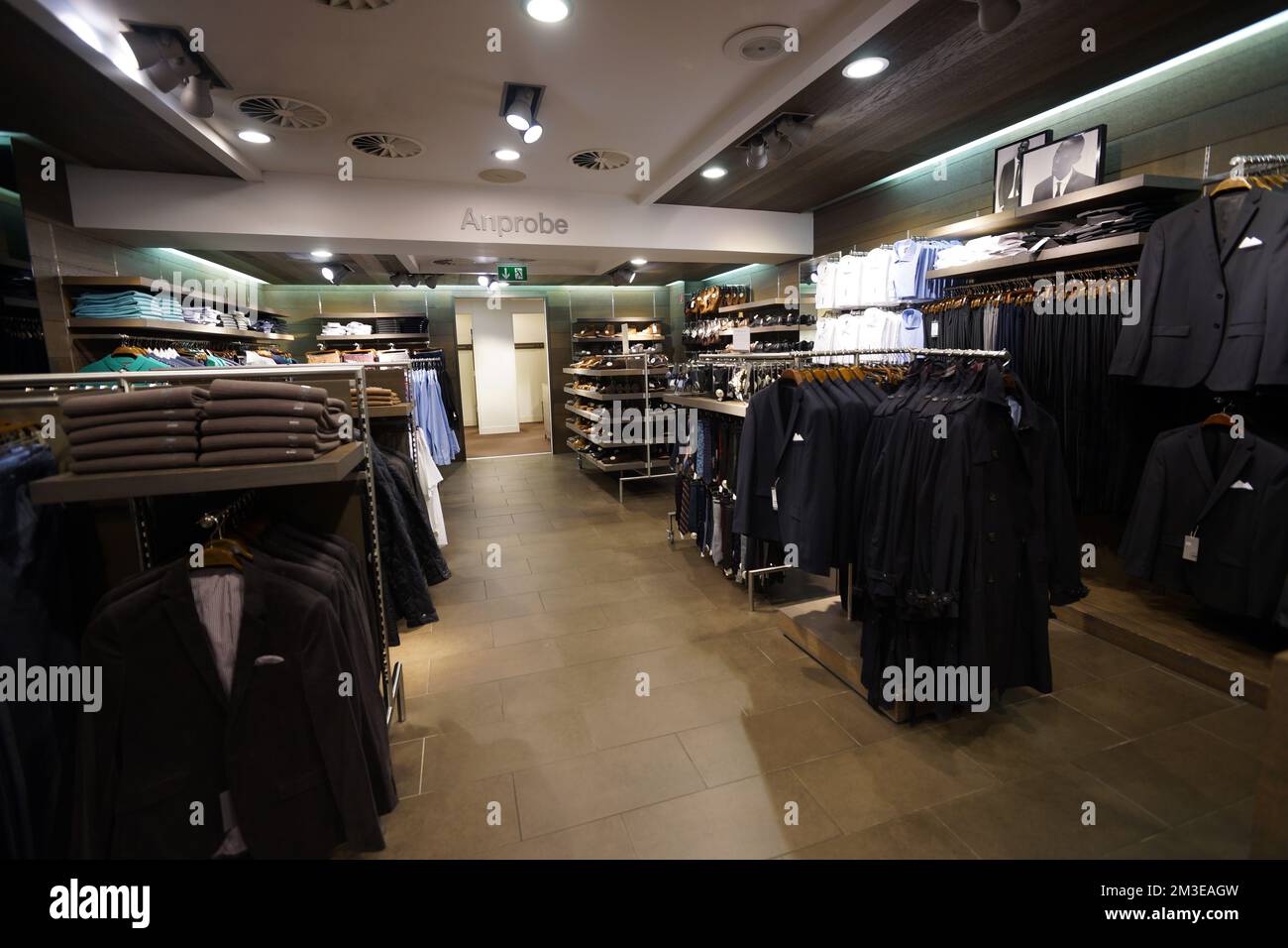 COLOGNE- SEP 18: shop interior on September 18, 2014 in Cologne ...