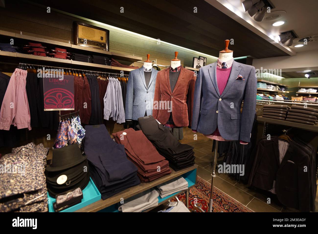 COLOGNE- SEP 18: shop interior on September 18, 2014 in Cologne ...