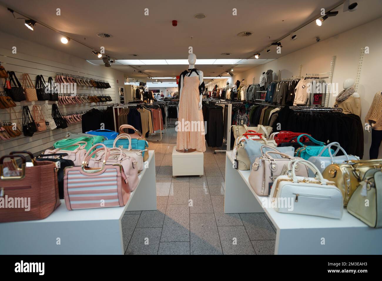 COLOGNE- SEP 18: shop interior on September 18, 2014 in Cologne ...