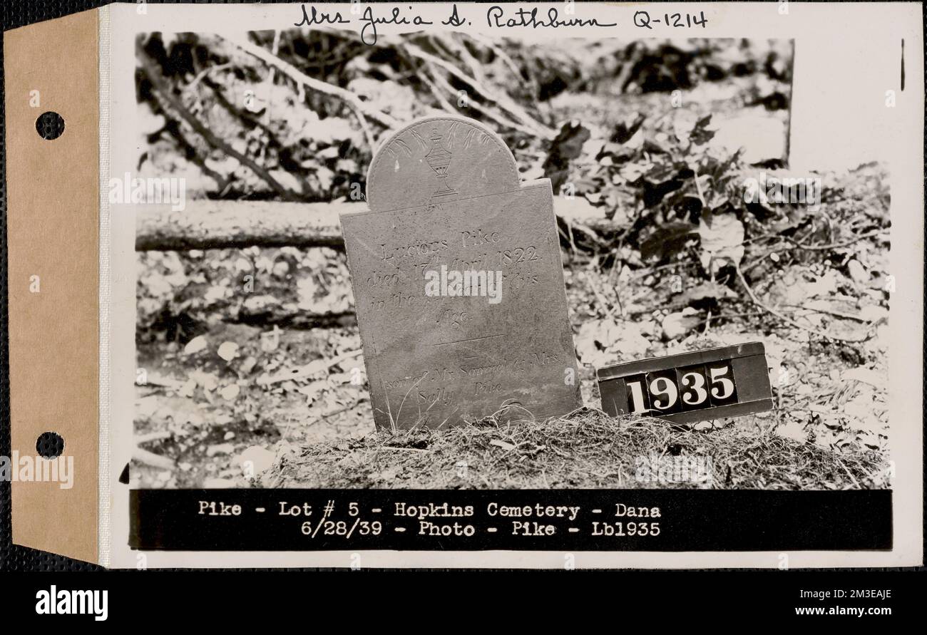 Dana family documents hi-res stock photography and images - Alamy