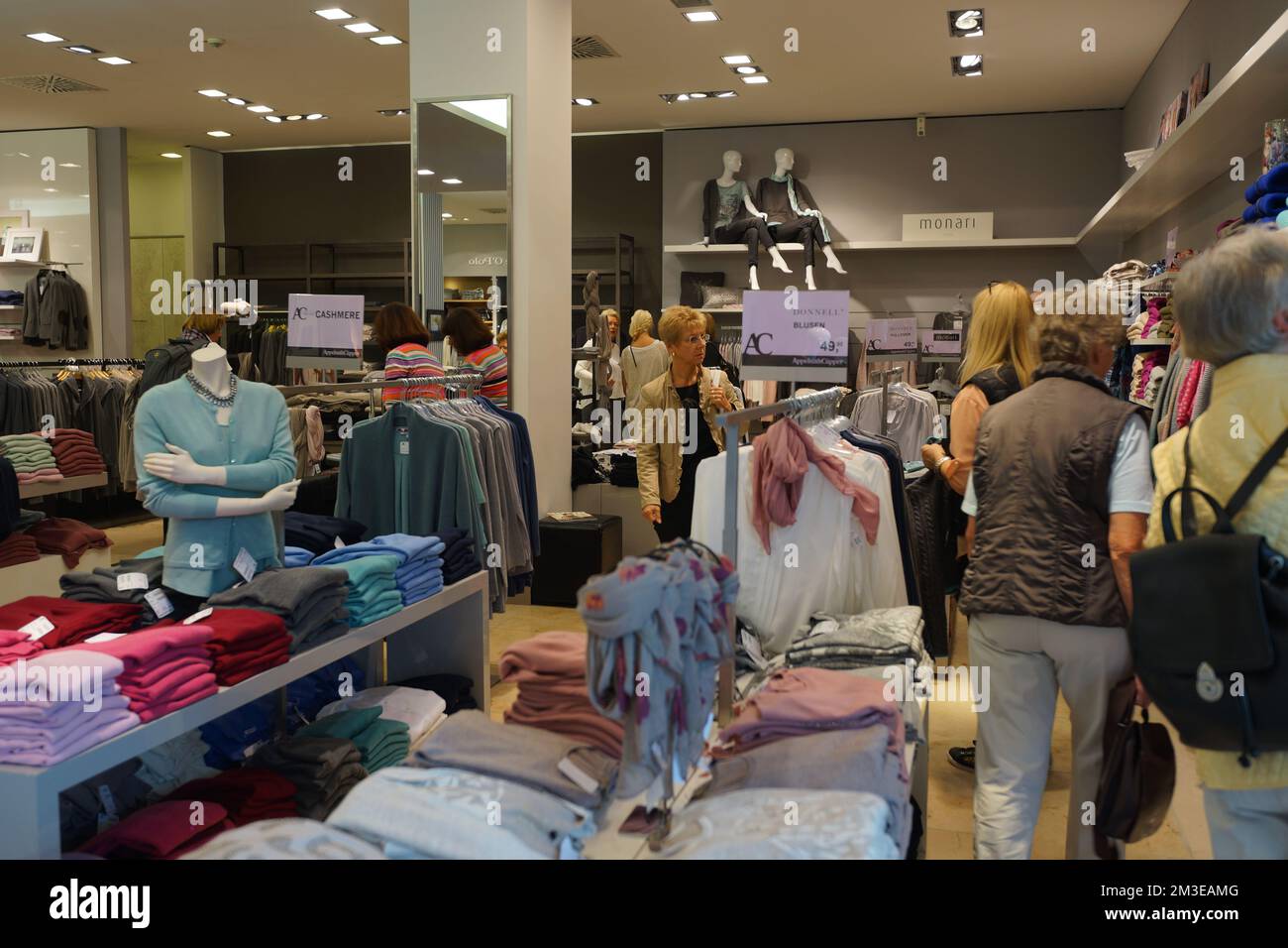 COLOGNE- SEP 18: shop interior on September 18, 2014 in Cologne ...