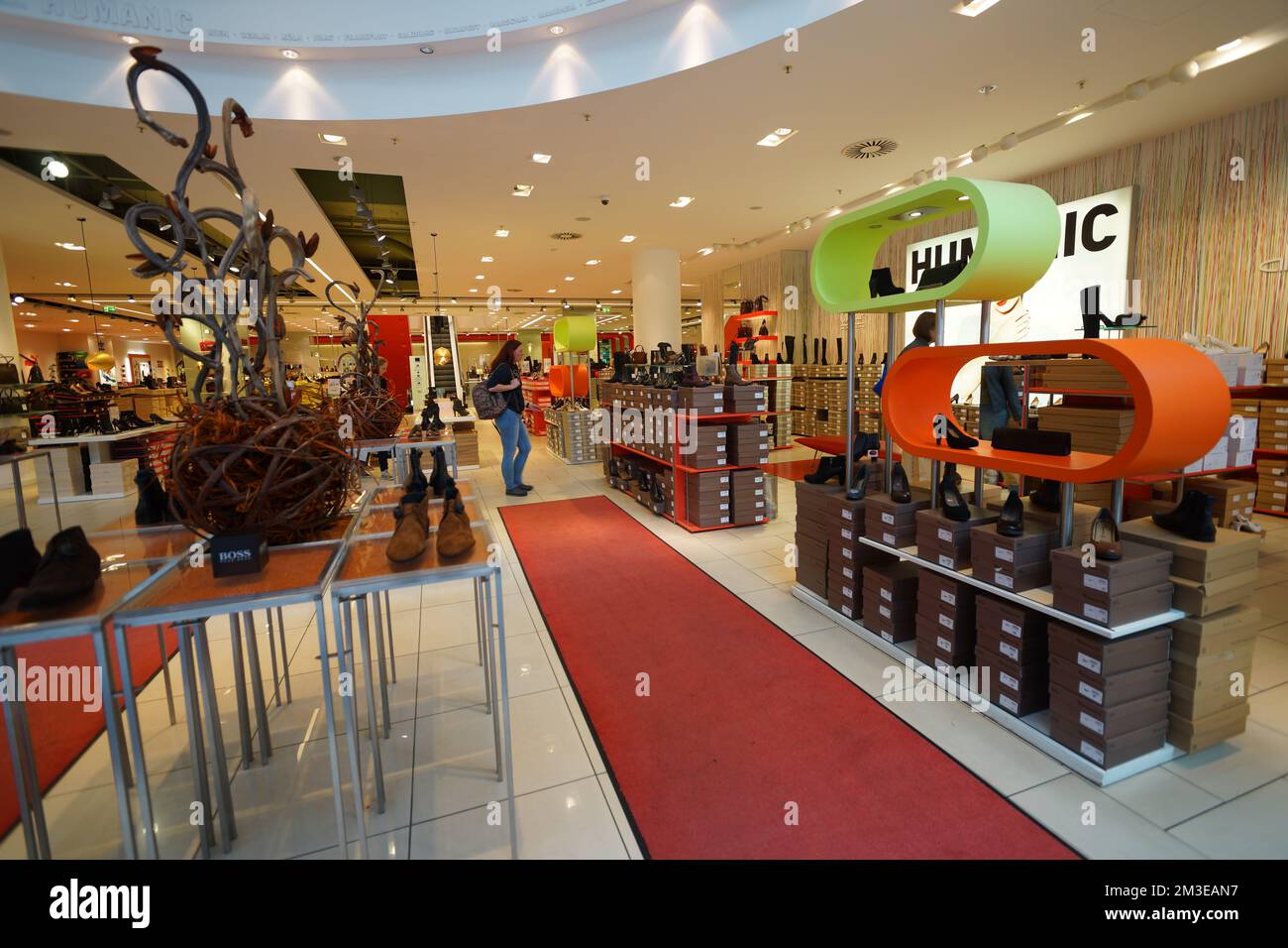 COLOGNE- SEP 18: shop interior on September 18, 2014 in Cologne ...