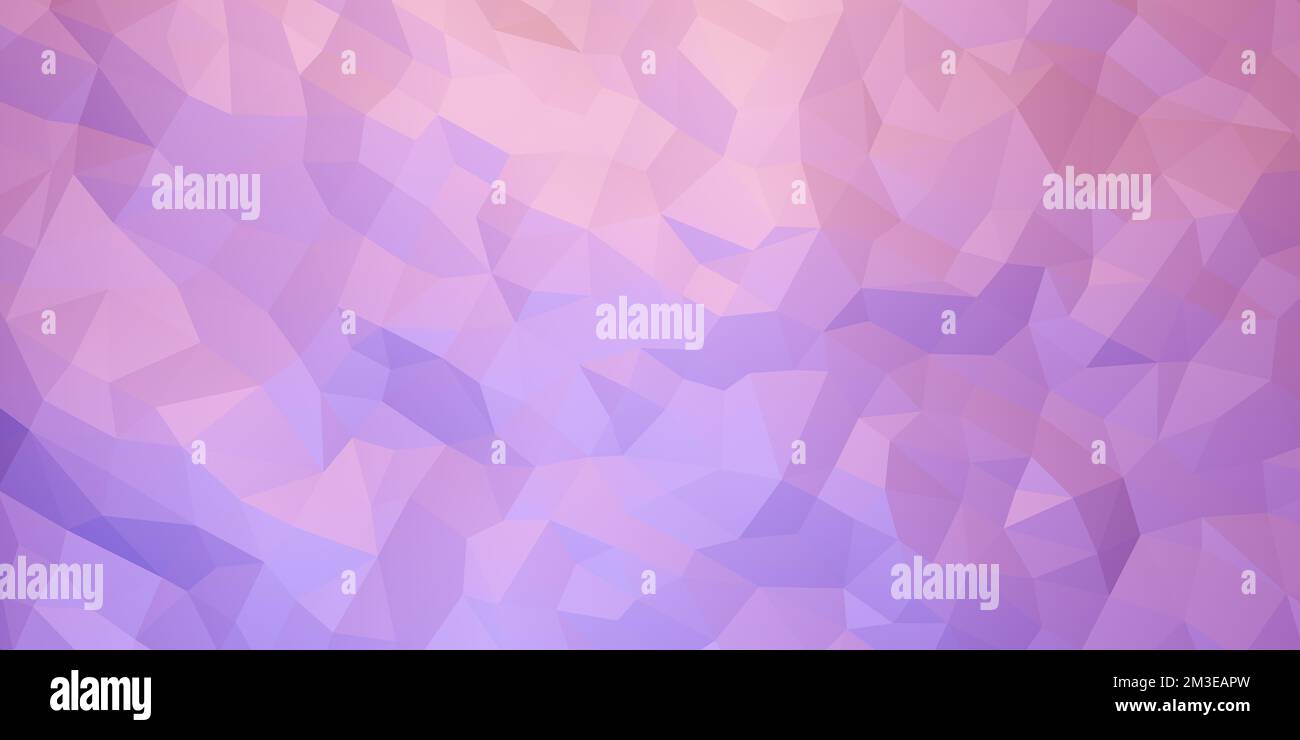 Purple and pink polygons background, polygonal abstract wallpaper with ...