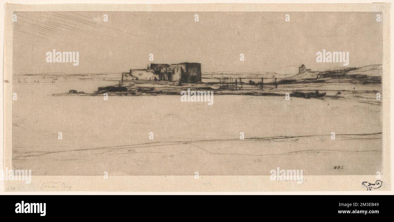 Lunan Bay , Capes Coasts, Kilns. Sir David Young Cameron (1865-1945 ...