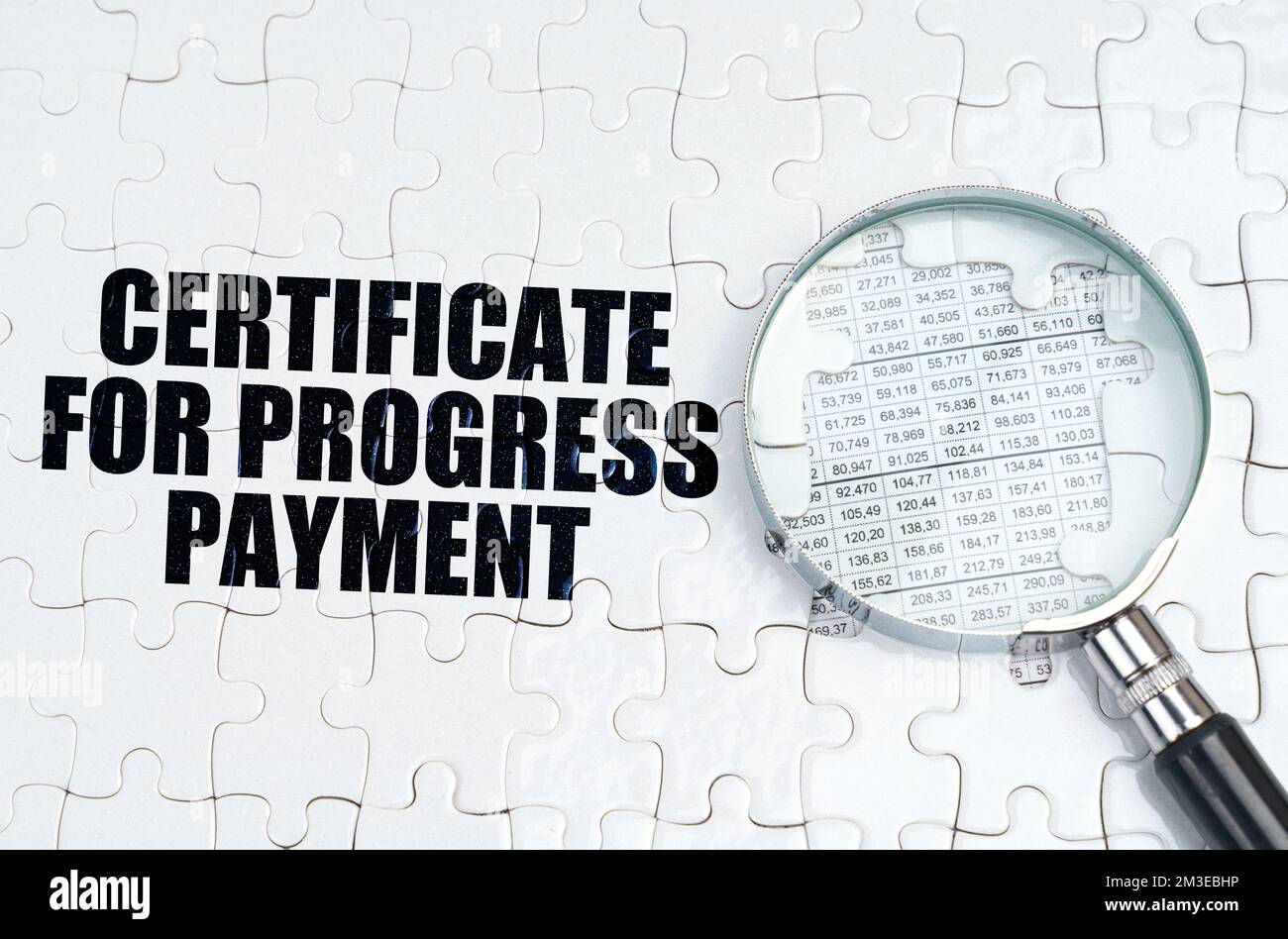 Certificate for progress payment hi-res stock photography and images ...